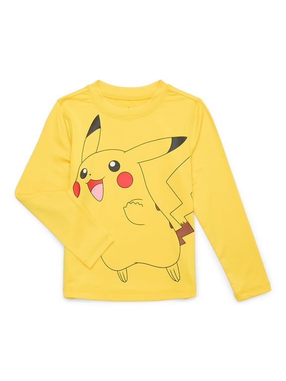 Short Sleeve Pikachu Rash Guard (Little Boys) - Walmart.com