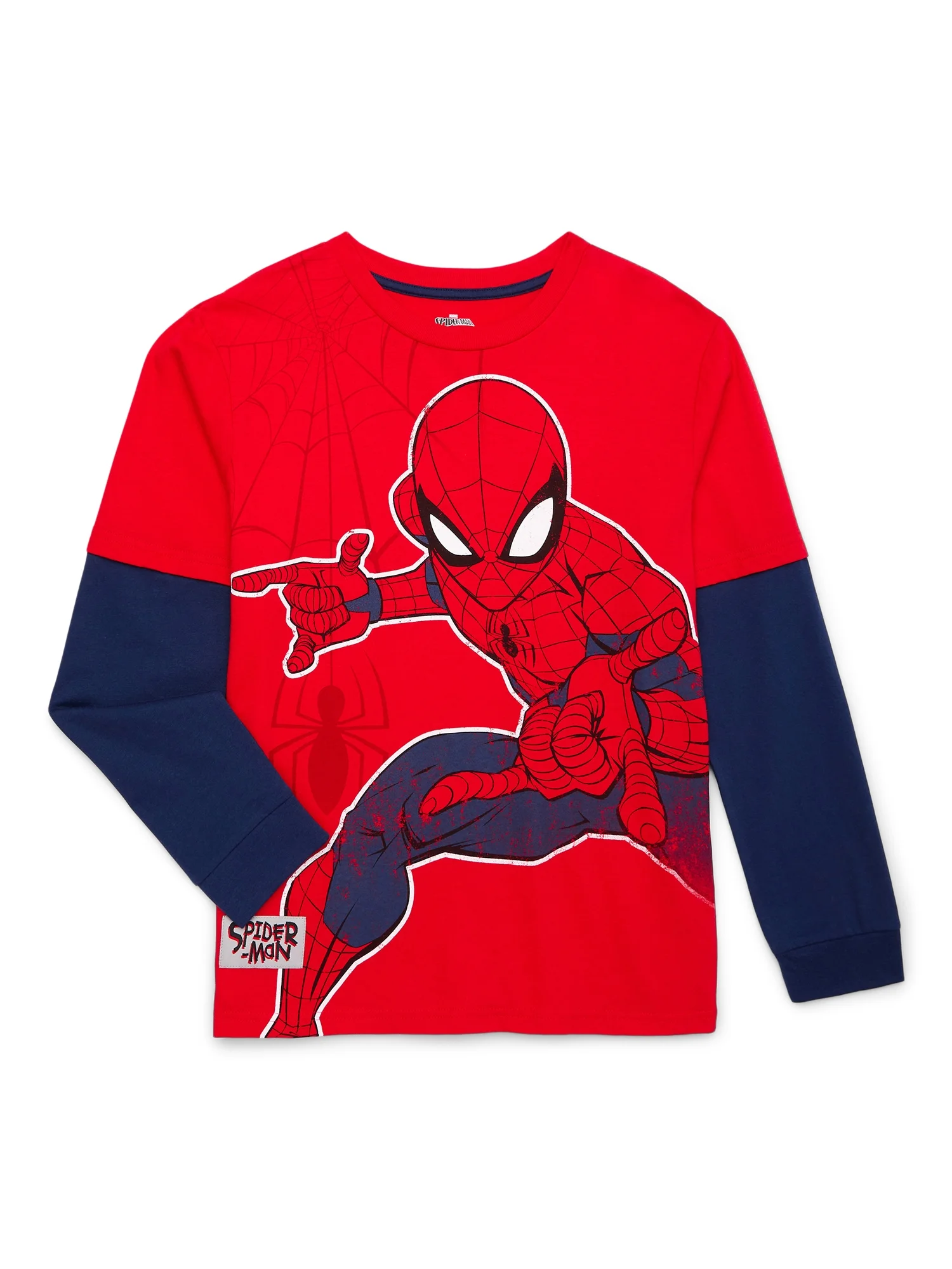 LIC Longsleeve Twofer Spider - Walmart.com