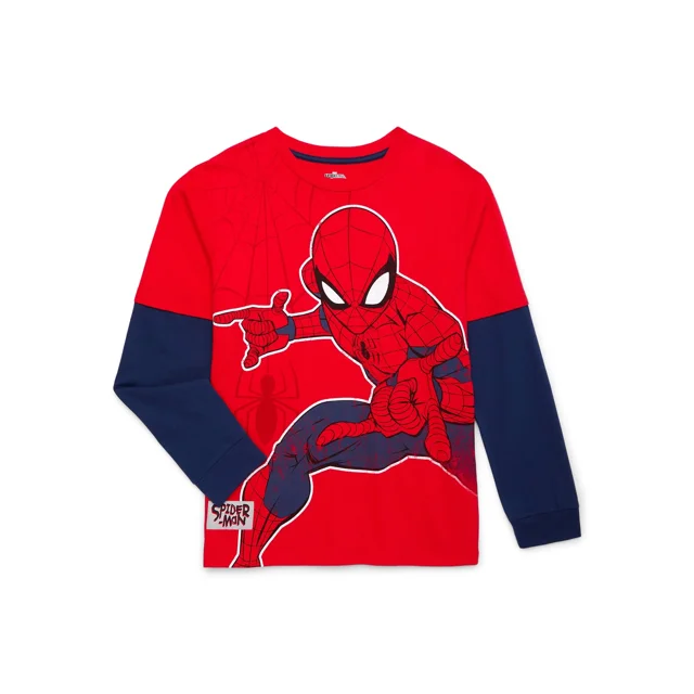 LIC Longsleeve Twofer Spider - Walmart.com