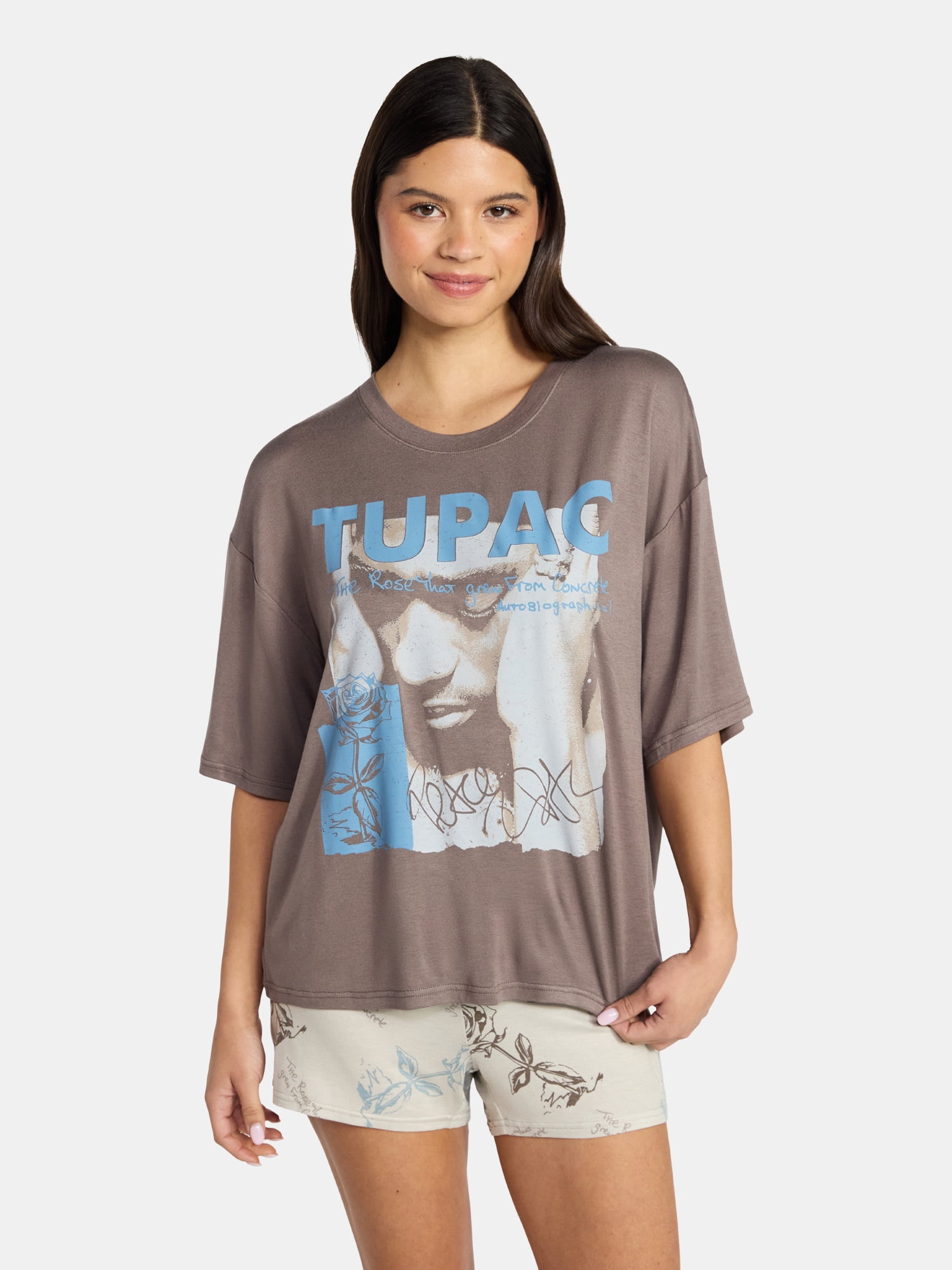 Tupac Women's Pajama Set, 2-Piece, Sizes XS-3X - Walmart.com
