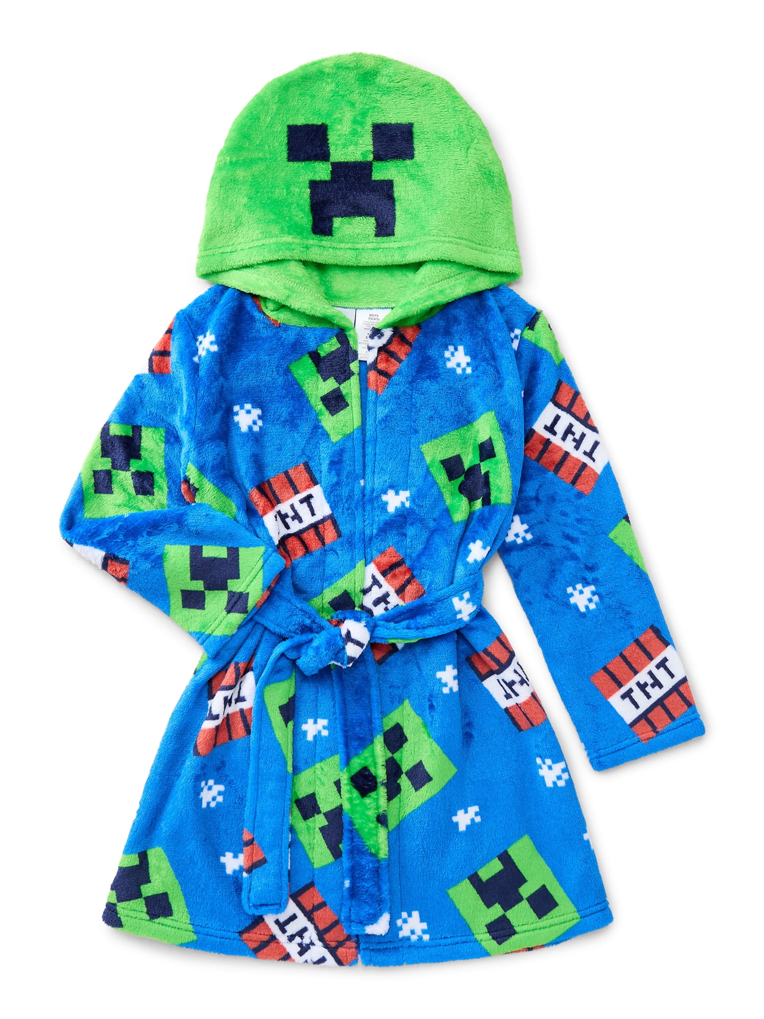 Character License Minecraft Robe, Sizes 4-12 - Walmart.com