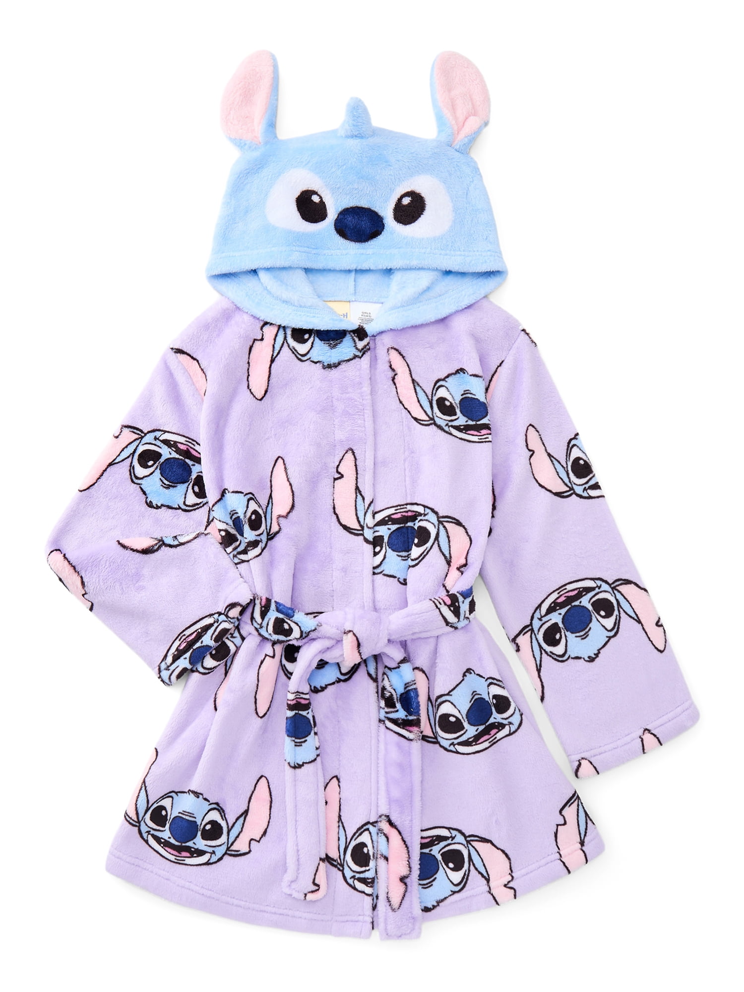 Lilo & Stitch Girls Robe, Sizes 4-12 - Walmart.com