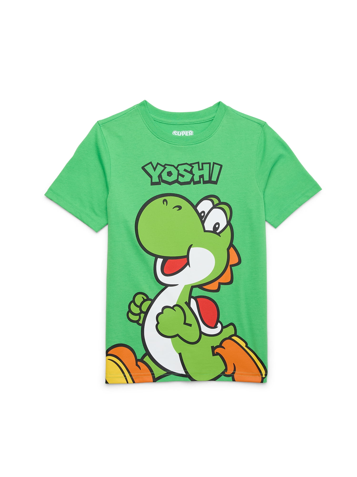 St. Patrick’s Day Little Boys and Big Boys Super Mario Yoshi Graphic ...