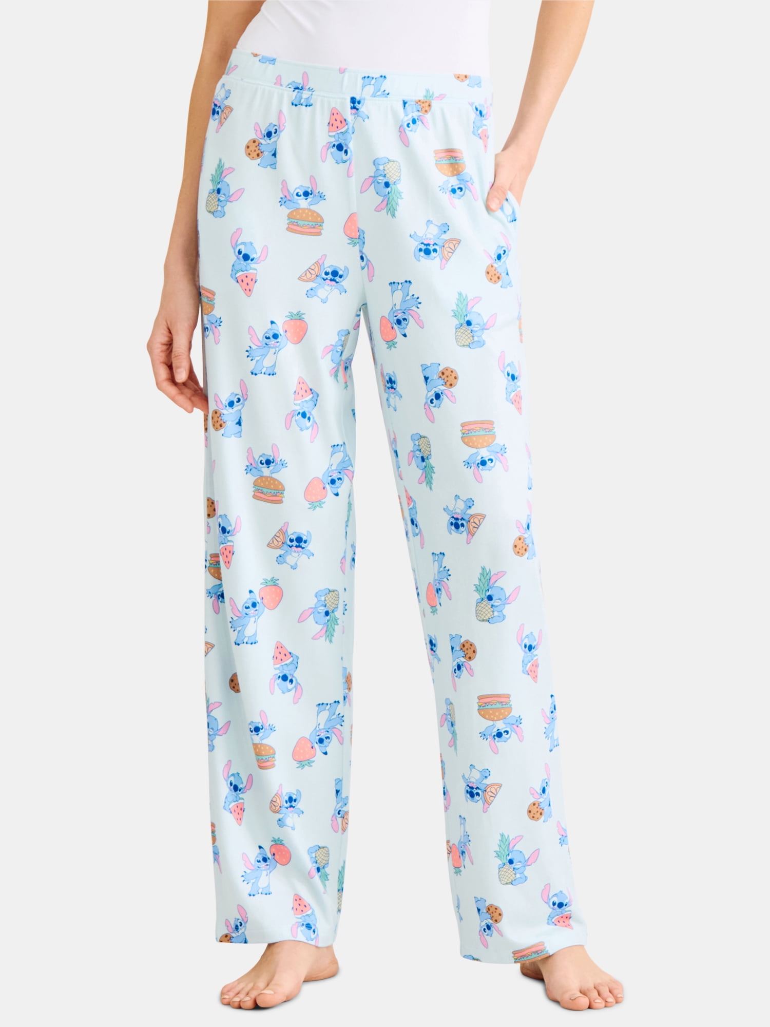 Disney’s Stitch Women’s and Women’s Plus Sleep Pants, Sizes XS-3X ...