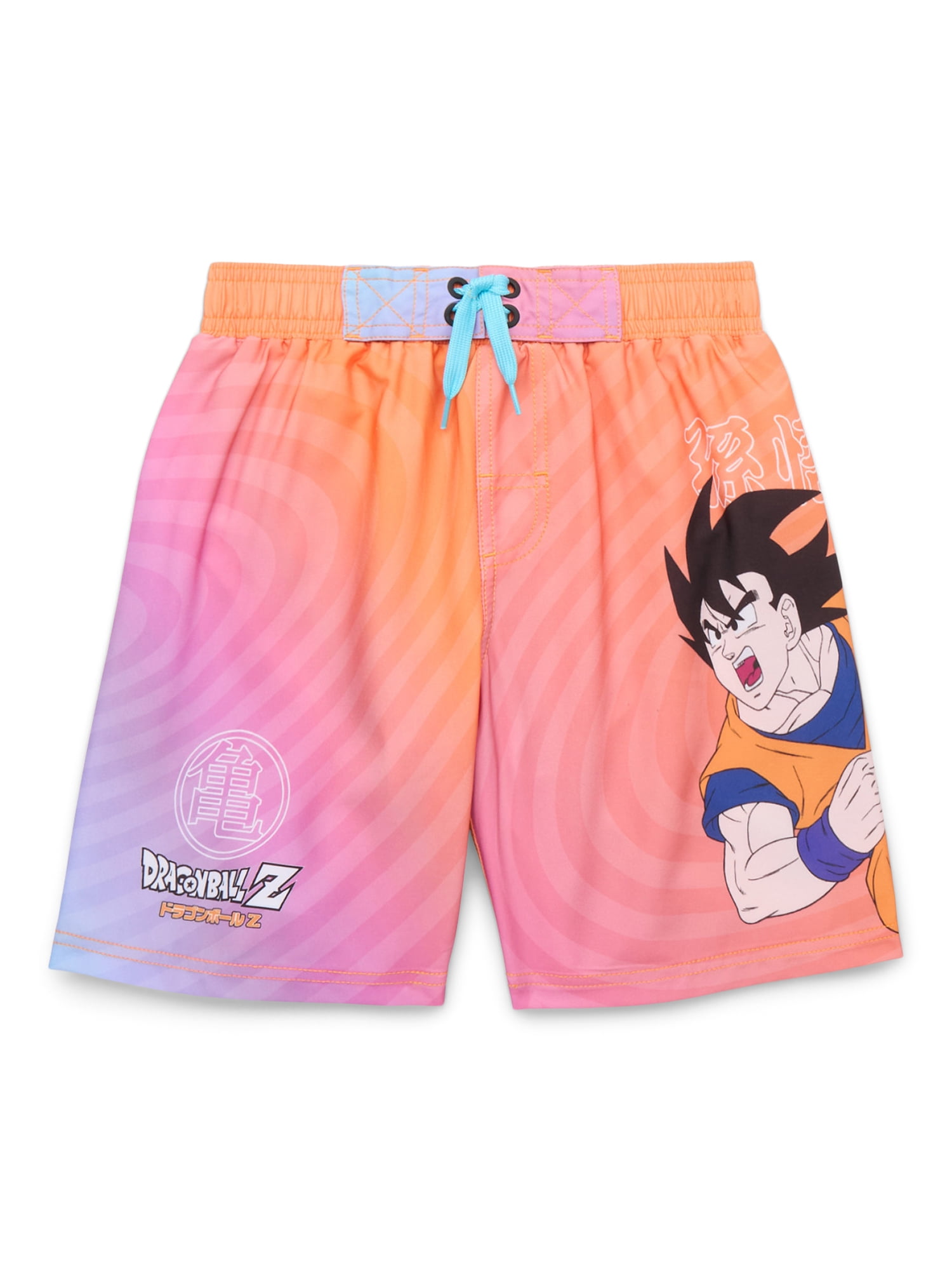 Dragon Ball Z Boys Swim Trunks, Sizes 4-12 - Walmart.com