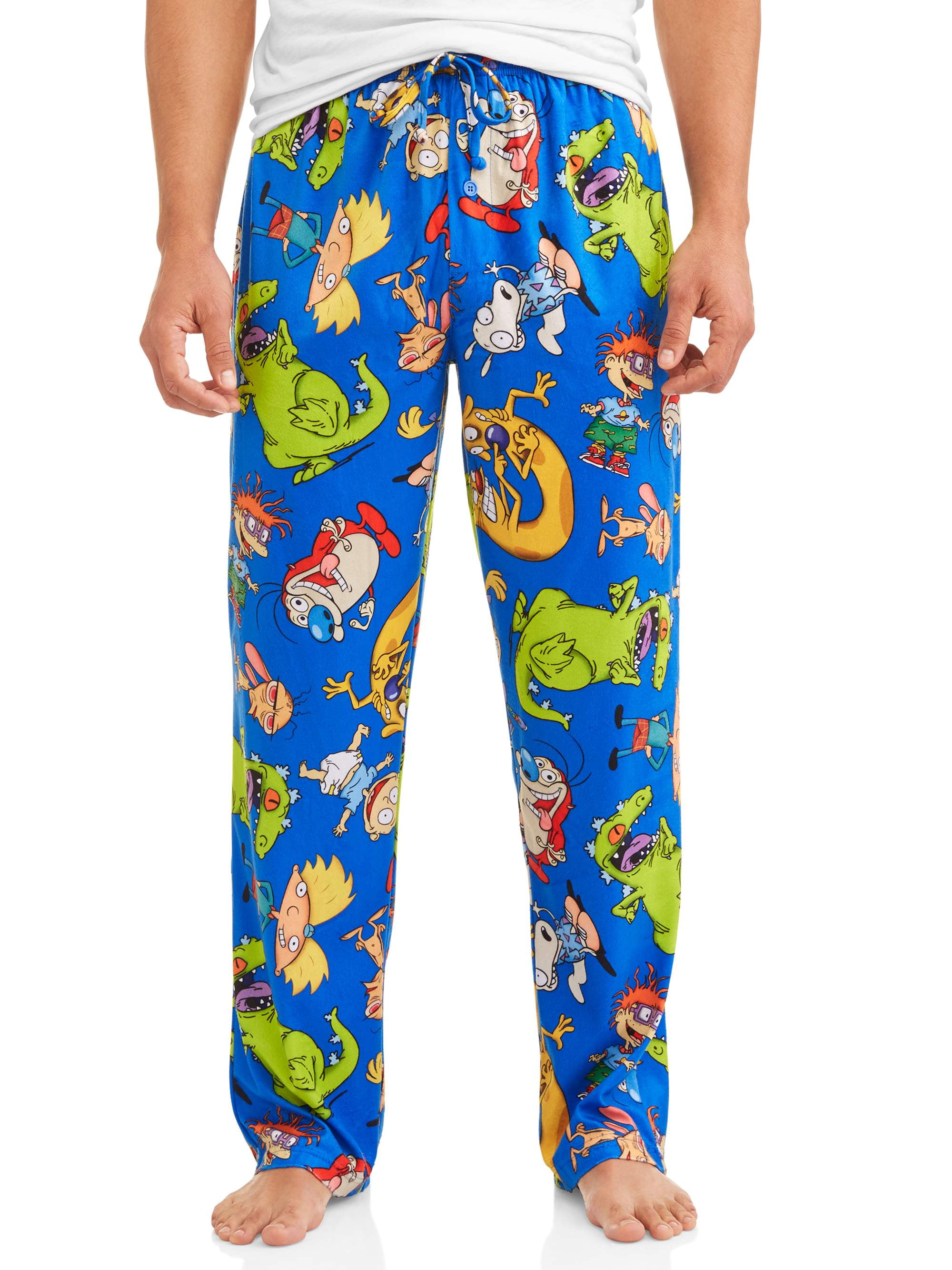 LICENSE Nickelodeon Men's Nick Cast Fleece Pant - Walmart.com