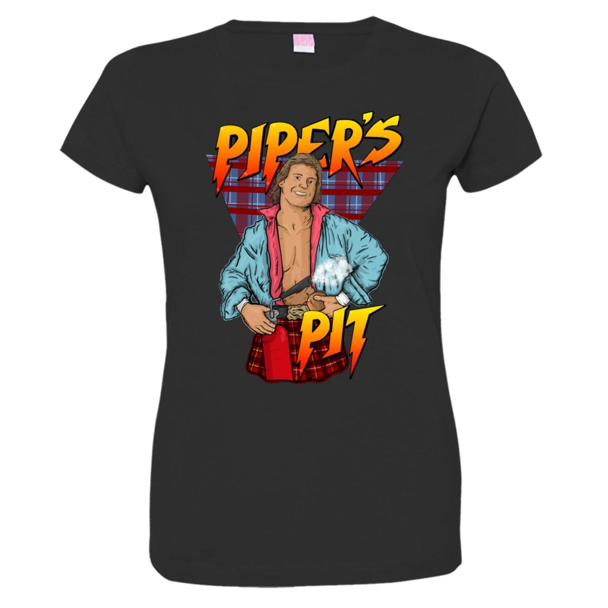 LICENSED Pro Wrestling Tees™ Womens Rowdy Roddy Piper Piper's Pit HQ ...