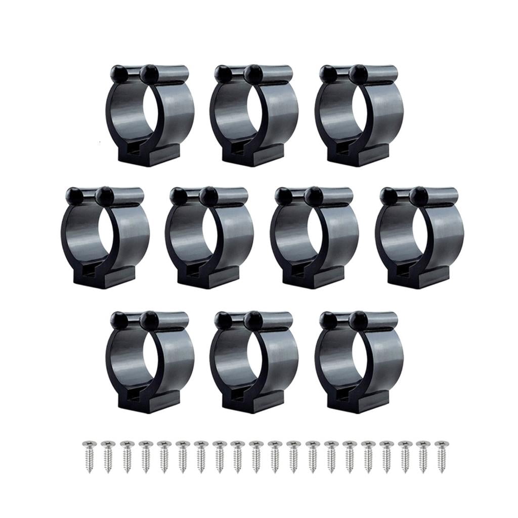 LICEWO 10 Pcs Fishing Rod Clips Holder Fishing Poles Storage Clips ...