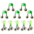 LICEWO 10Pcs Fishing Rod Bites Alarm Fishing Bells Alarm for Night ...