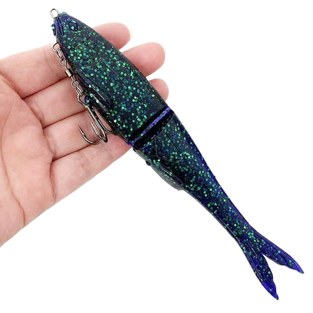 LICEWO 12cm/17cm Swimbaits Baits V Tail Fishing Lures Simulation Soft ...