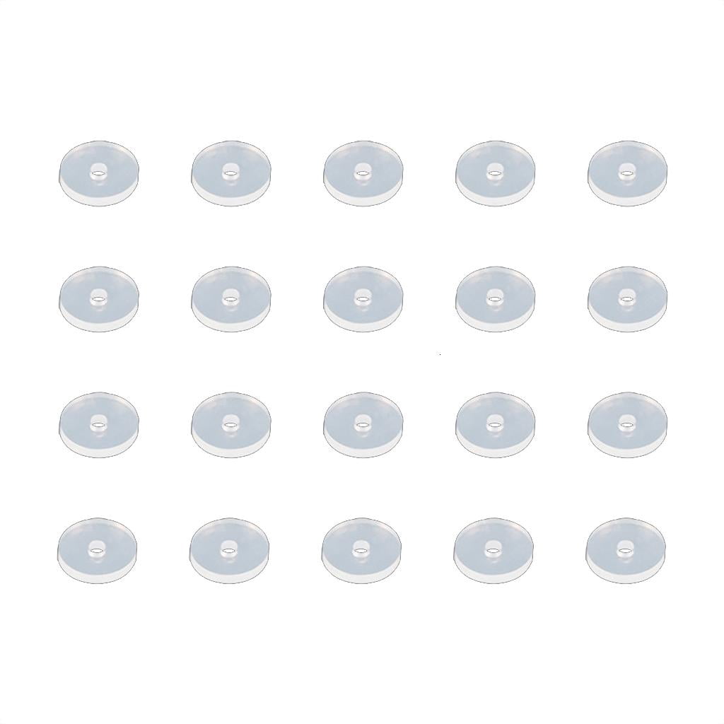 LICEWO 20 Pcs Piercing Healing Silicone Discs Soft Anti Hyperplasia ...
