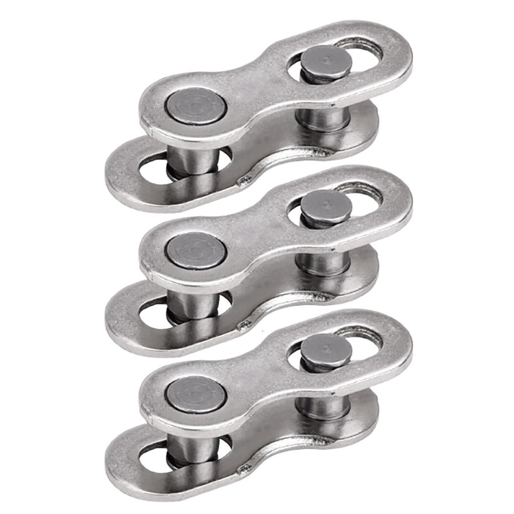 LICEWO 3Pairs Bicycles Missing Link Chain Connector Lock Aluminum Alloy ...