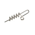 LICEWO 50Pcs Fishing Baits Keeper Center Pin Worm Crank Hook Fishing ...