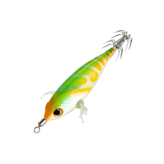 LICEWO Artificial Hard Baits Shrimp Lures Baits with Sound Beads 5.5cm ...