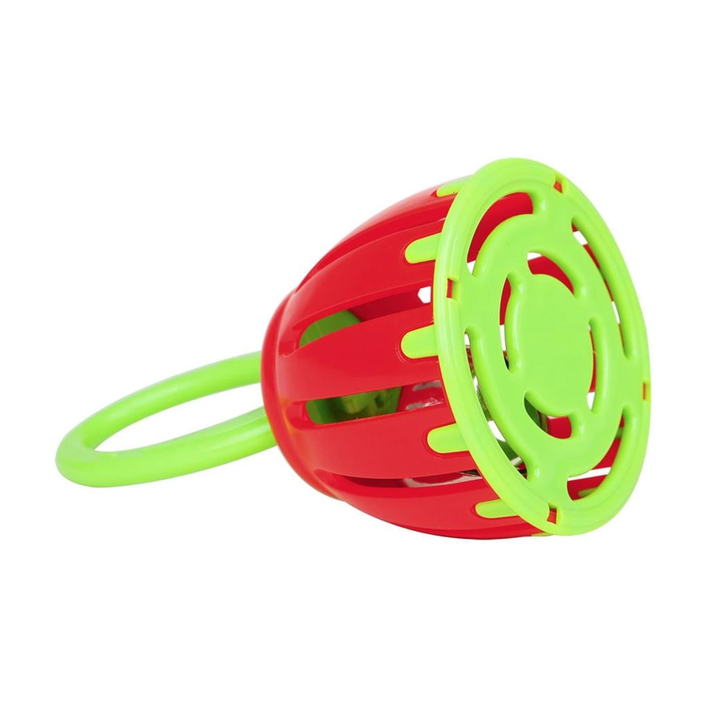 LICEWO Baby Bells Baby Oval Handle Baby Cage Bells Shaker Toy, Safe for ...