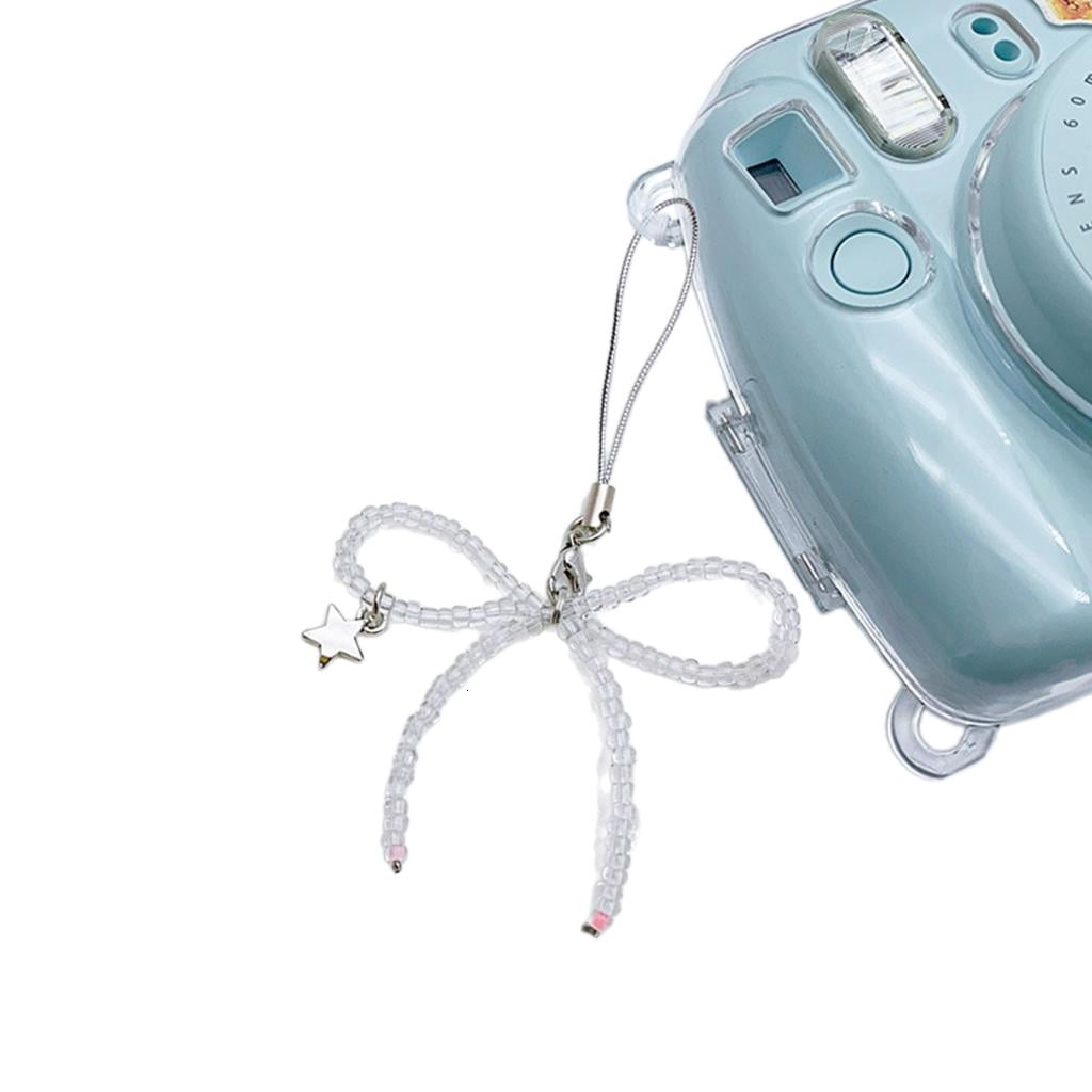 LICEWO Beaded Bowknot Star Pendant Phone Straps Lanyard Y2K Pocket ...