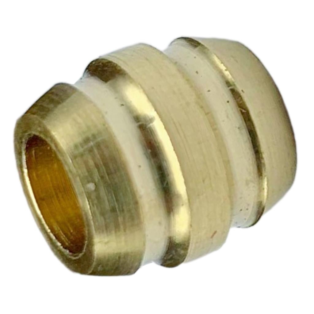 LICEWO Brass Lanyard Beads Knife Texture Barrels Paracord Bead Bracelet ...