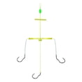 LICEWO Carbon Steel Fishing Hook Fishing Lures Baits Carp Trap Feeders Cage Sharply Fishhook ...