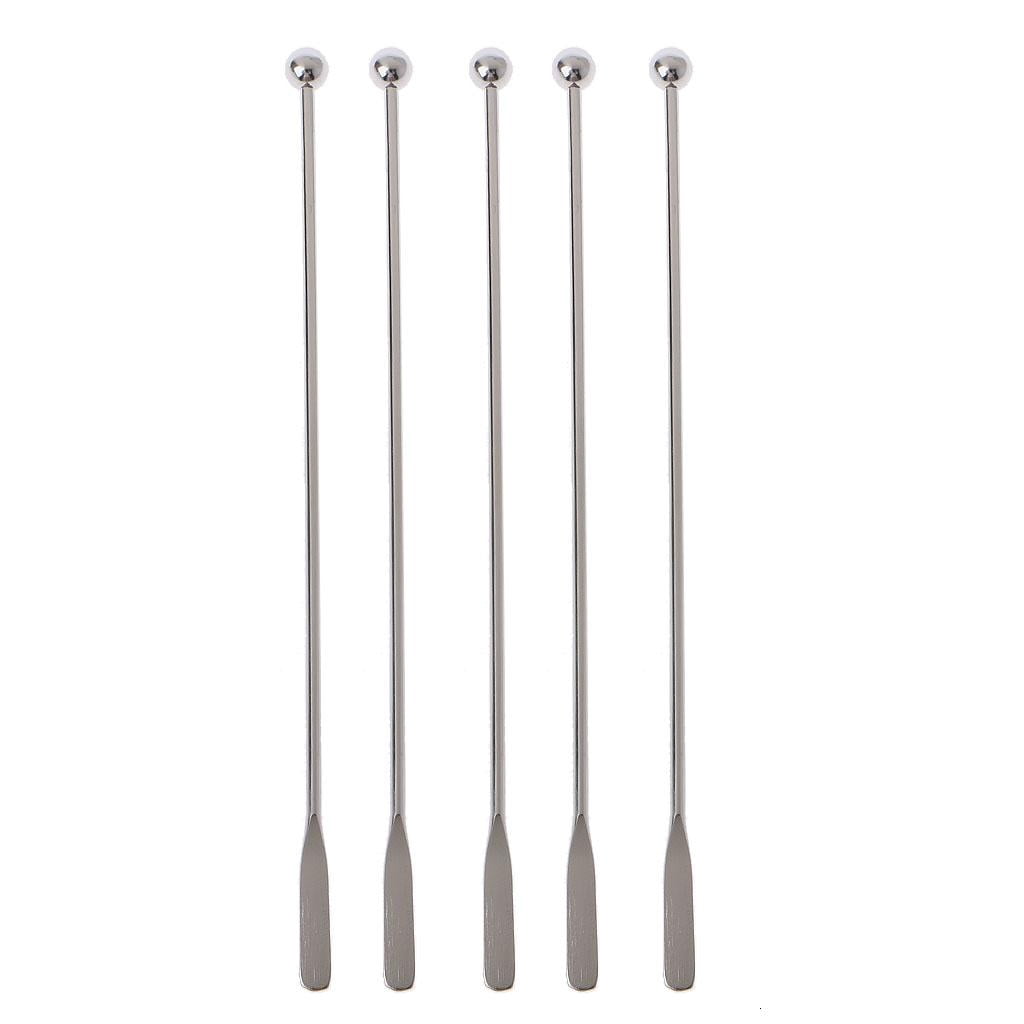 LICEWO Cocktail Drink Swizzle Stick Reusable Stir Sticks for Coffee Bar ...