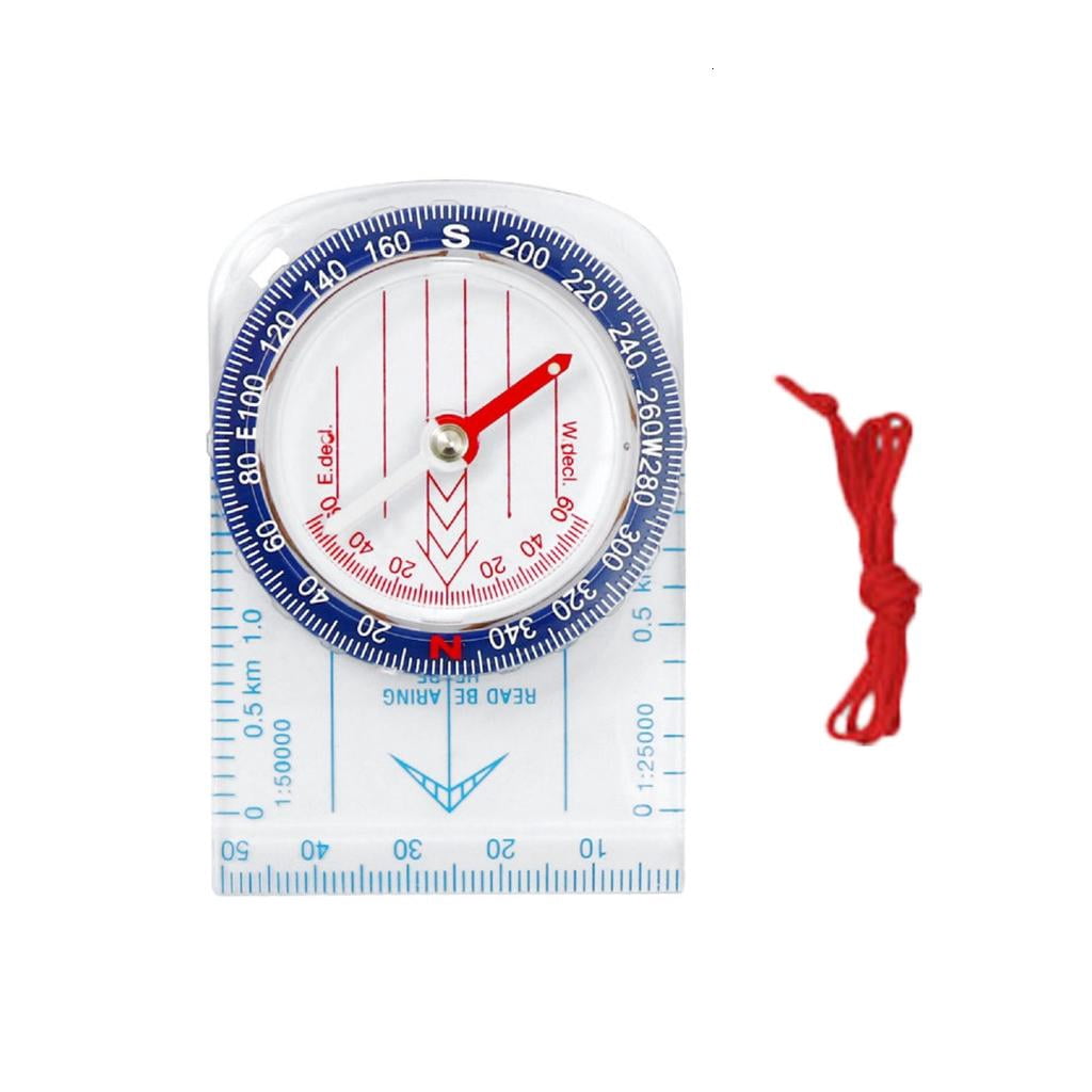 LICEWO Compasses for Backpacking Camping, Navigation Baseplate Map ...