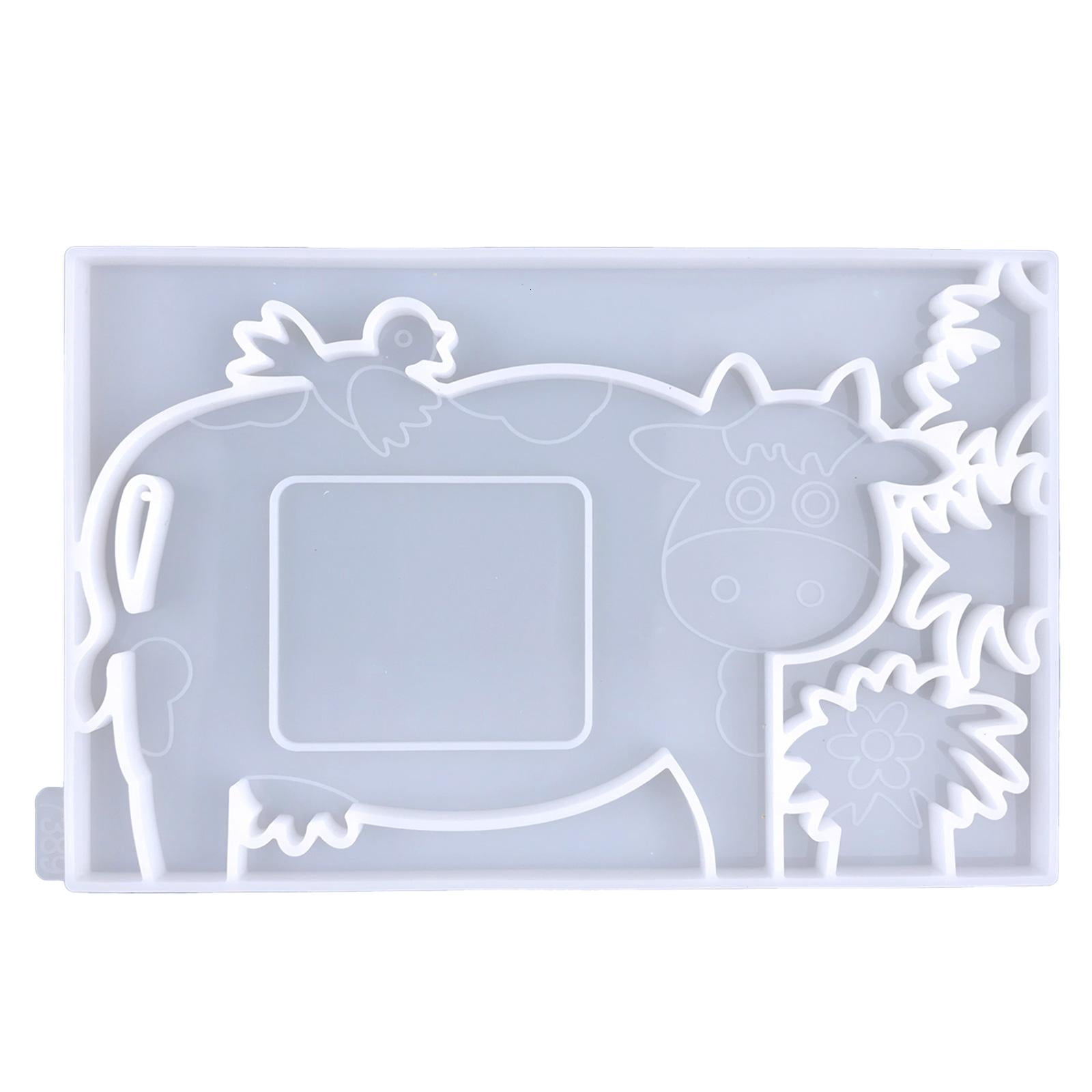 LICEWO Diy Dinosaur Photo Frame Crystal Drop Glue Mold Elephant ...