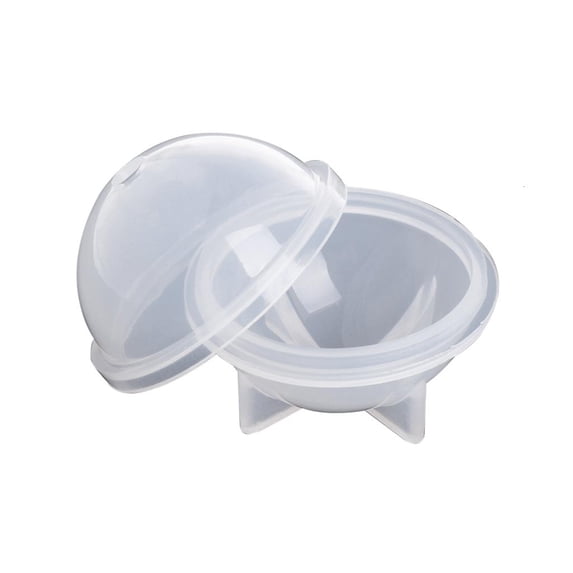 LICEWO Epoxy Homemade Bath Bomb Mold Sphere Round Candle Wax Epoxy Mold ...