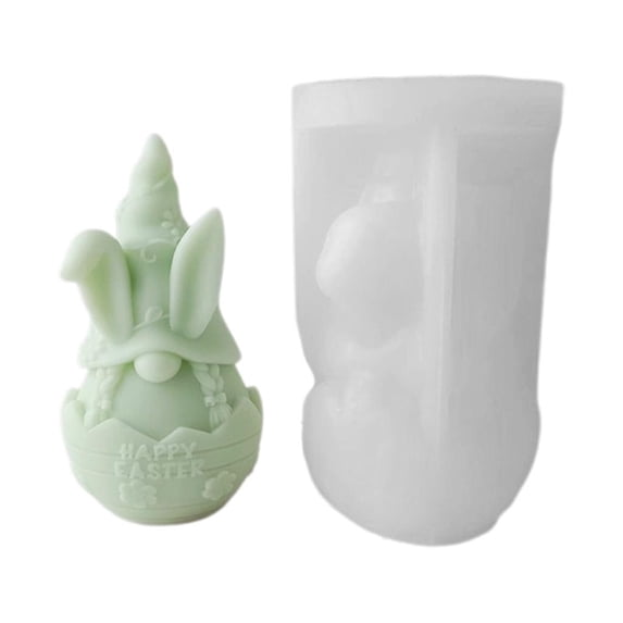 LICEWO Faceless Dwarf Shape Silicone Mold Scented Candle Mold DIY Table ...