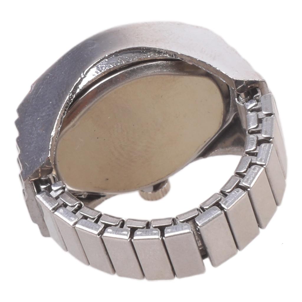 LICEWO Finger Ring Watch Vintage Finger Watches Roman Numeral Quartz ...