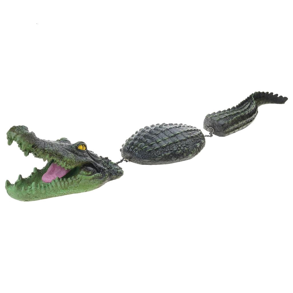 LICEWO Floating Cayman Water Decoys Simulation Alligators Statues ...