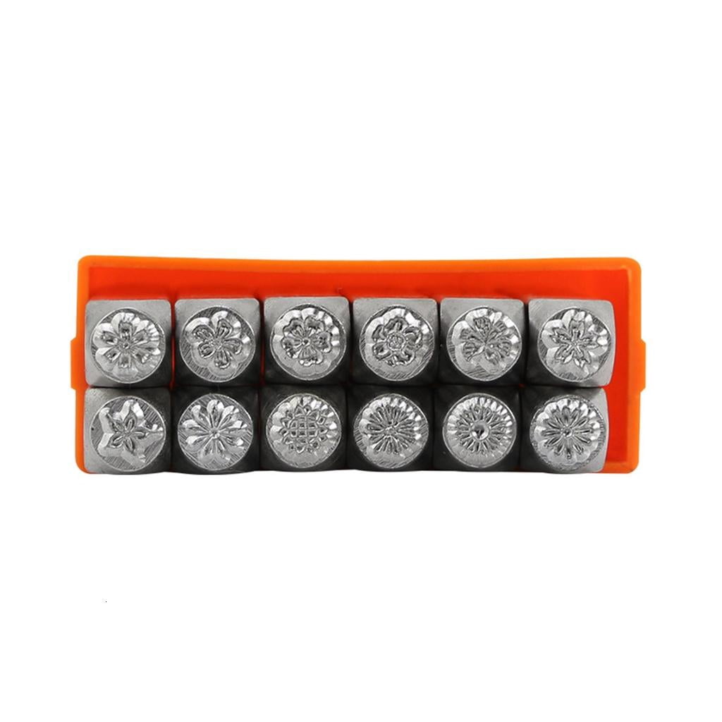 LICEWO Flowers Theme Pattern Metal Stamping Tool for Imprinting on ...