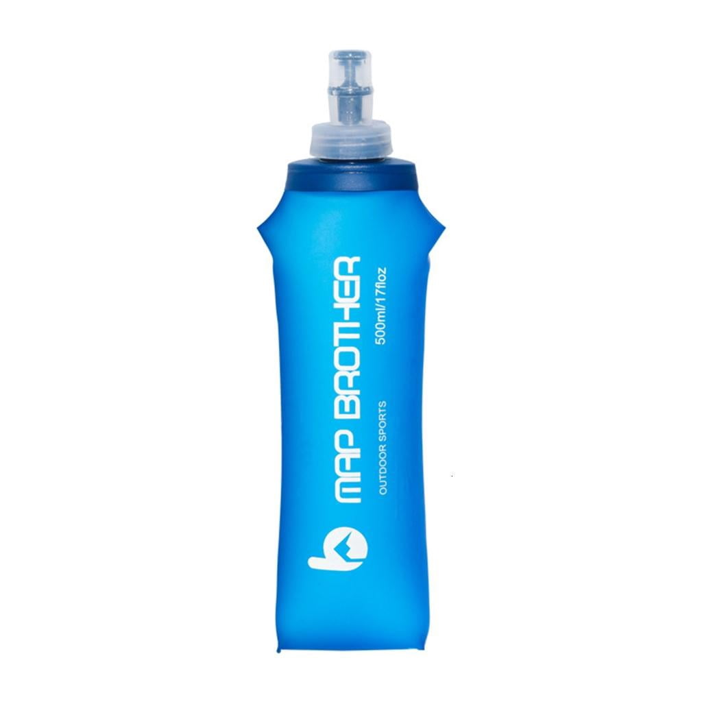 LICEWO Folding TPU Soft Flask Collapsible Water Bottle Running ...