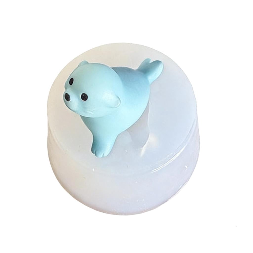 LICEWO Mini Seal Shape Silicone Mold Food Grade Safe for Baking Small ...