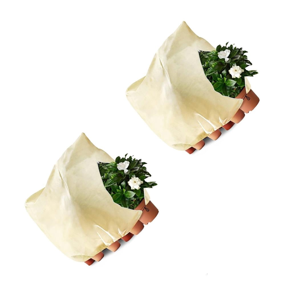 LICEWO Pack of 2 Winter Plant Ice Security Canopies with Slide Cord ...
