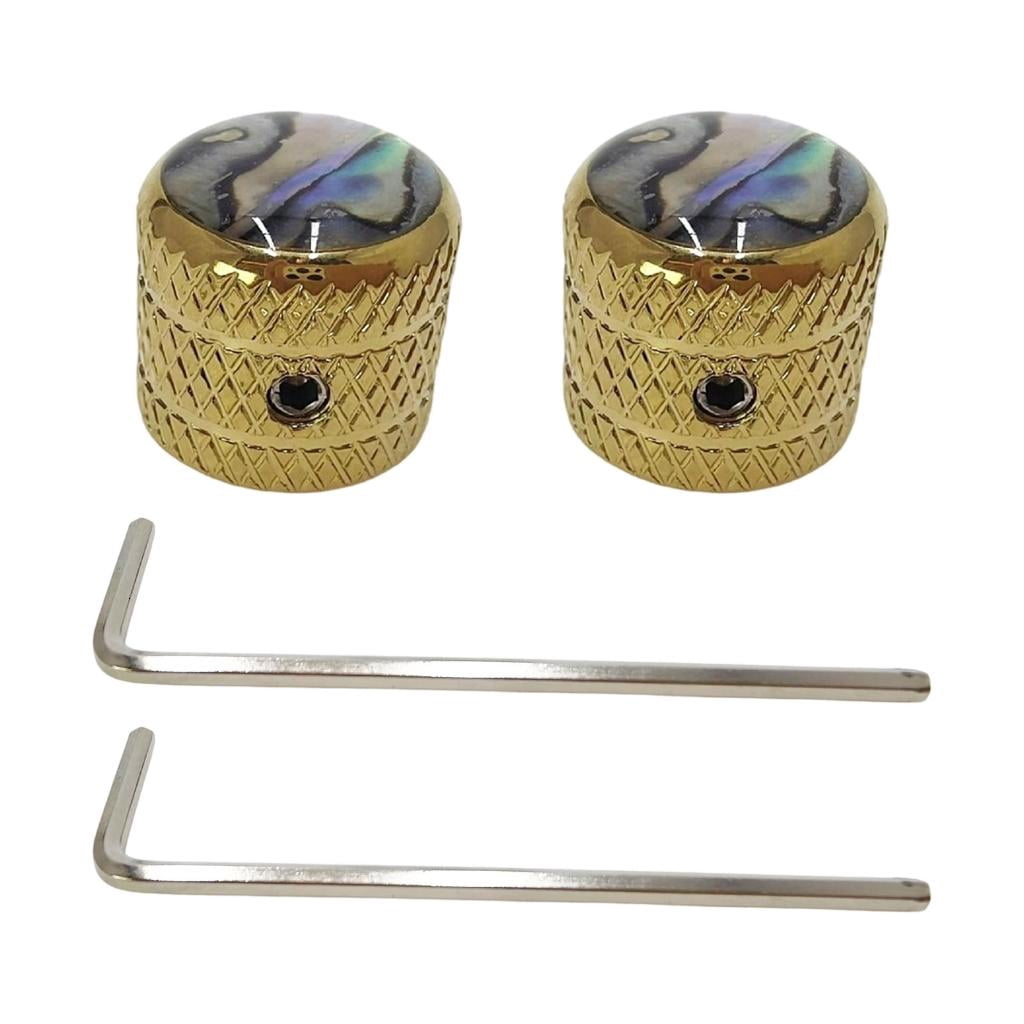 LICEWO Pack of 2pcs Aesthetic Guitar Tuning Knobs Guitar Potentiometer ...