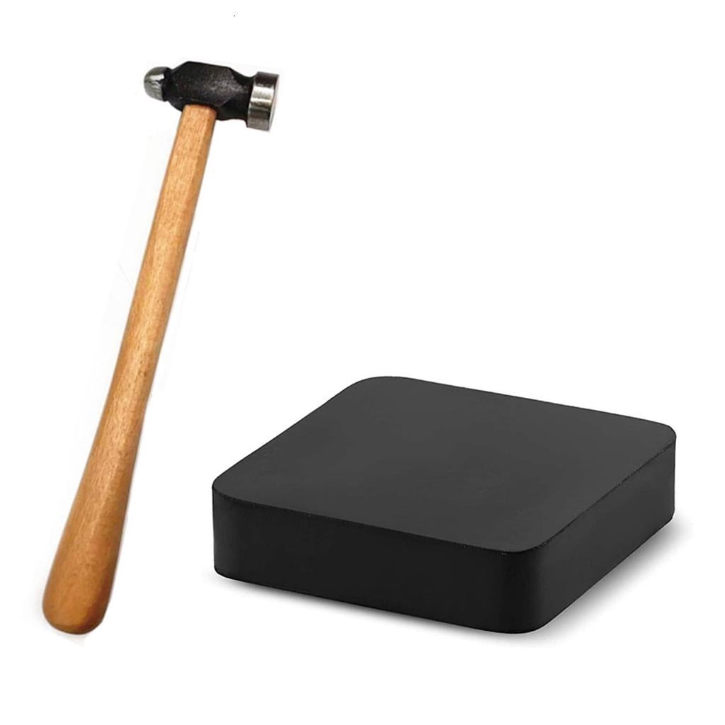 LICEWO Professional Rubber Benching Block Jewelry Hammer Metal Shaping ...