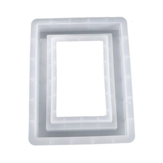LICEWO Resin Crystal Epoxy Mold Rectangular Photo Frame Decorations ...
