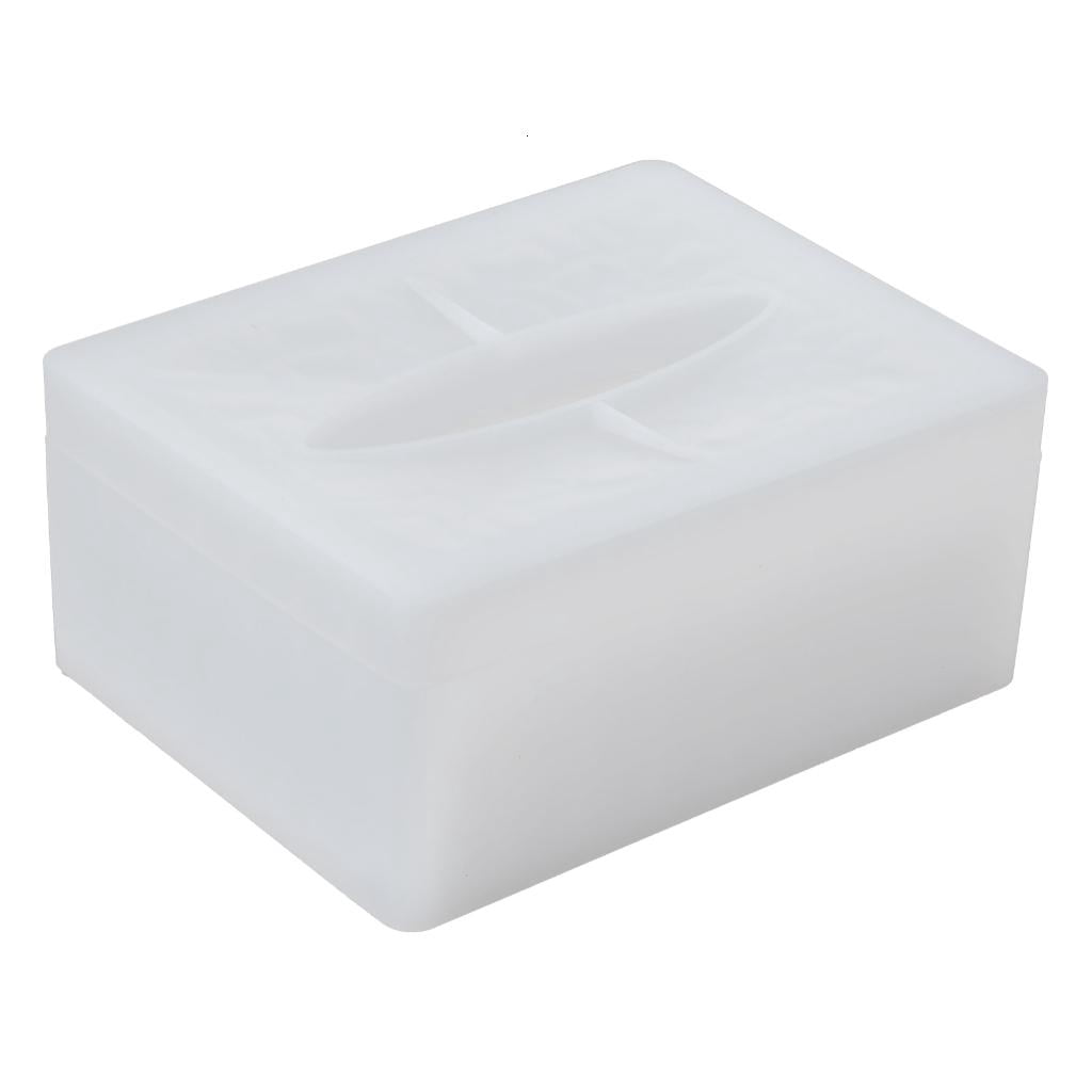 LICEWO Resin Storage Box Molds,Silicone Resin Box Mold Tissue Box ...