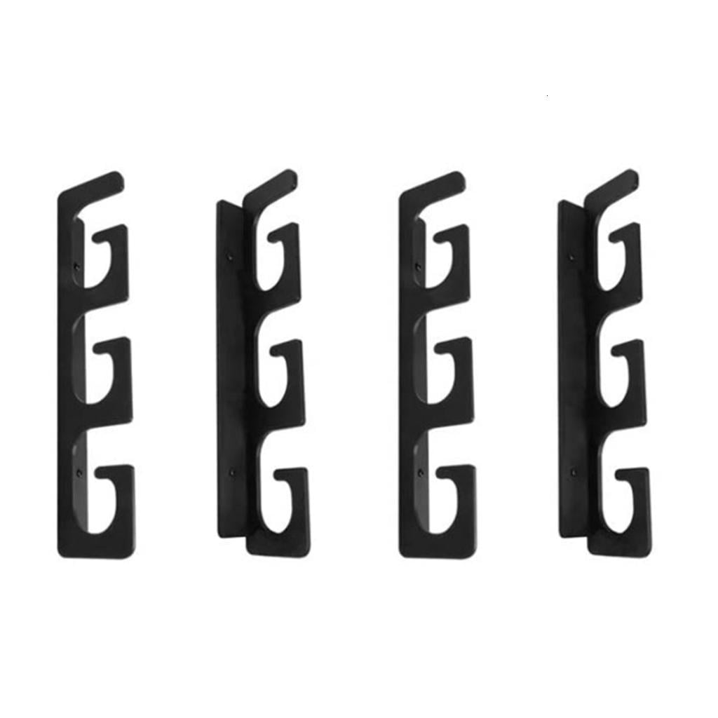 LICEWO Space Saving Fishing Pole Storage Wall Ceiling Rod Rack Holds 6 ...