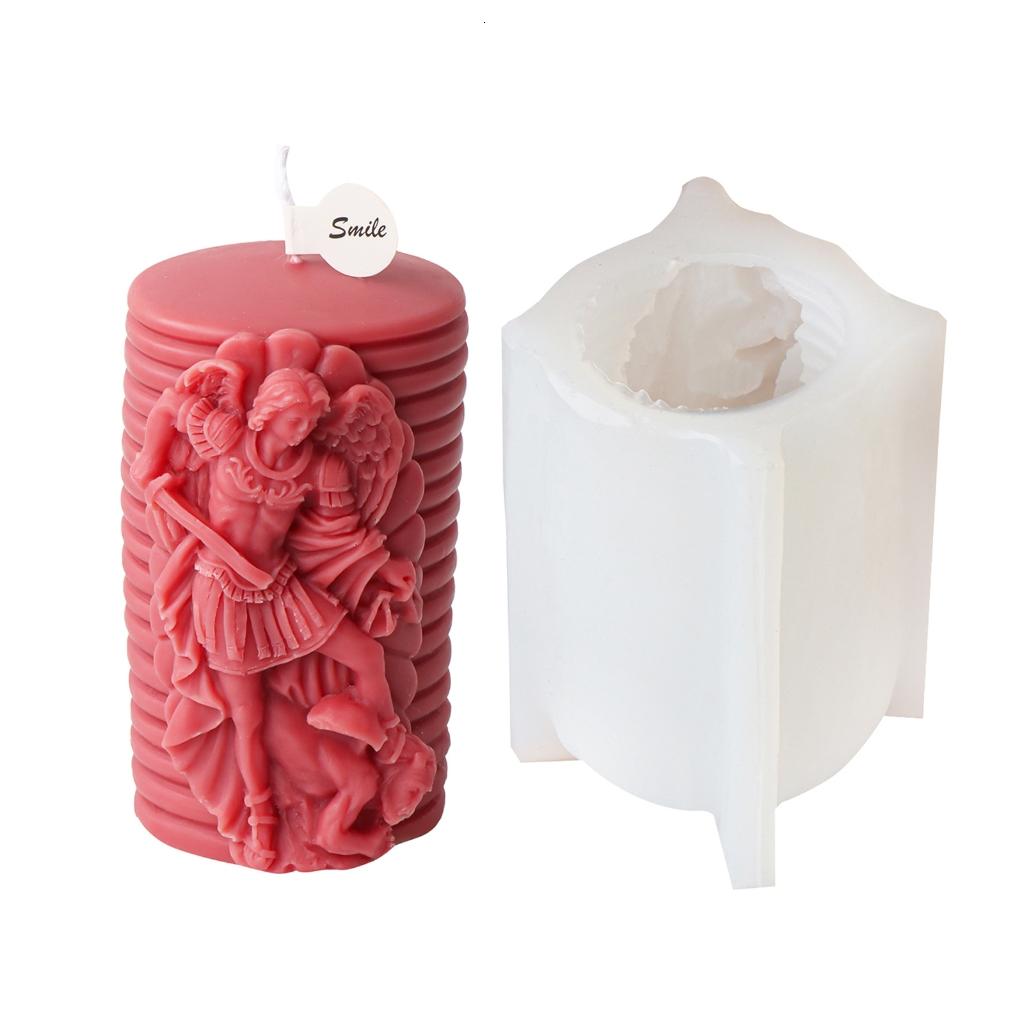 LICEWO Statue Moulds Crafts Mold Silicone Candle Mold Silicone Mold ...