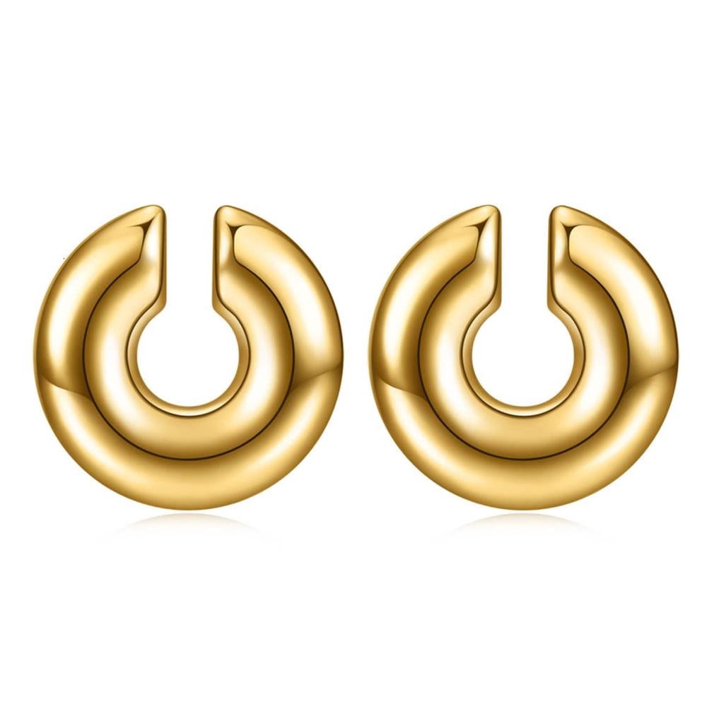 LICEWO Thick Cartilage Cuff Earrings Fashionable Chunk Non Piercing Ear ...