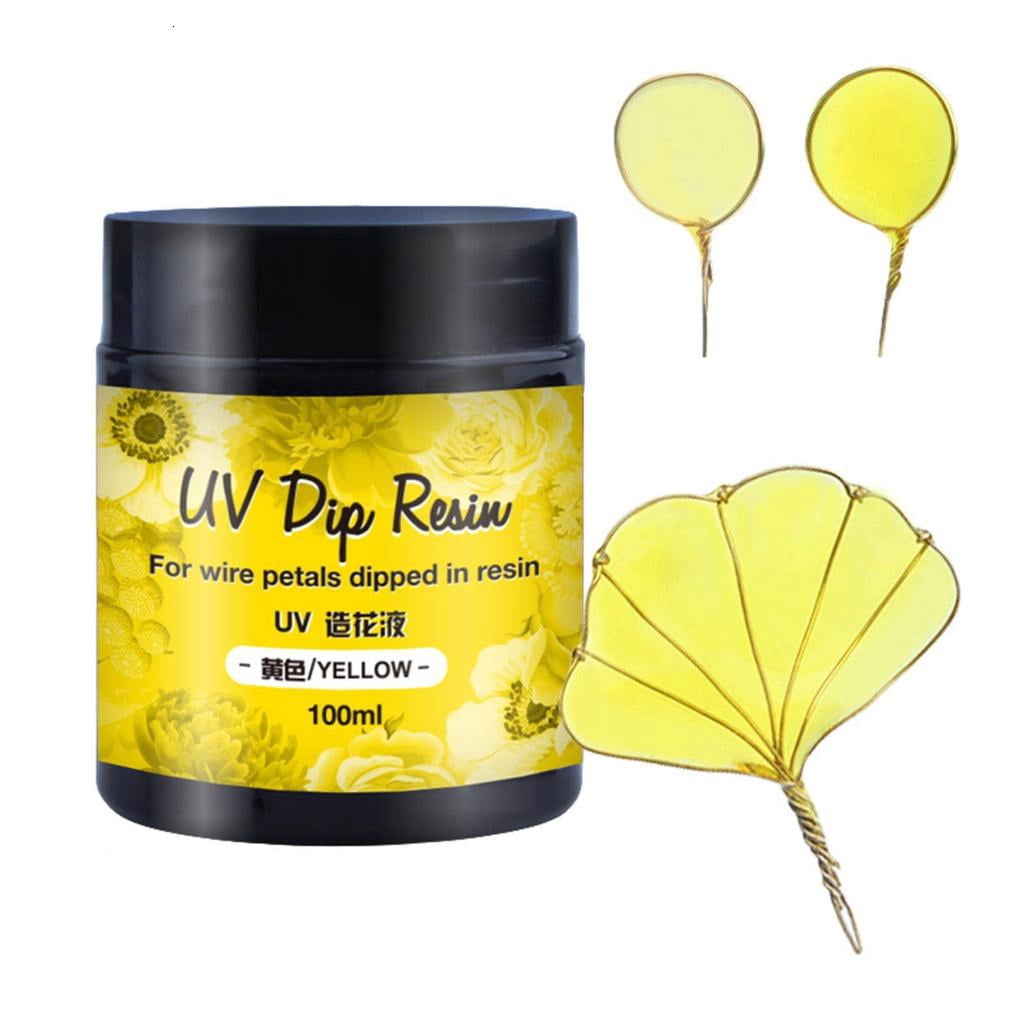 LICEWO UV DIP Resin Glue for Wire Flowers UV DIP Resin Glue for Wire ...