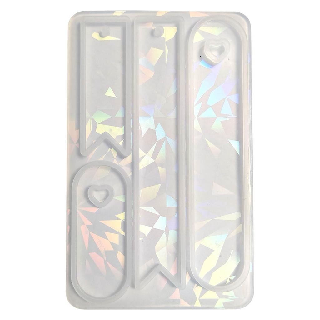 LICEWO Versatile Ribbon Mold Holographic Lasers Mold Bookmarks Shaped ...
