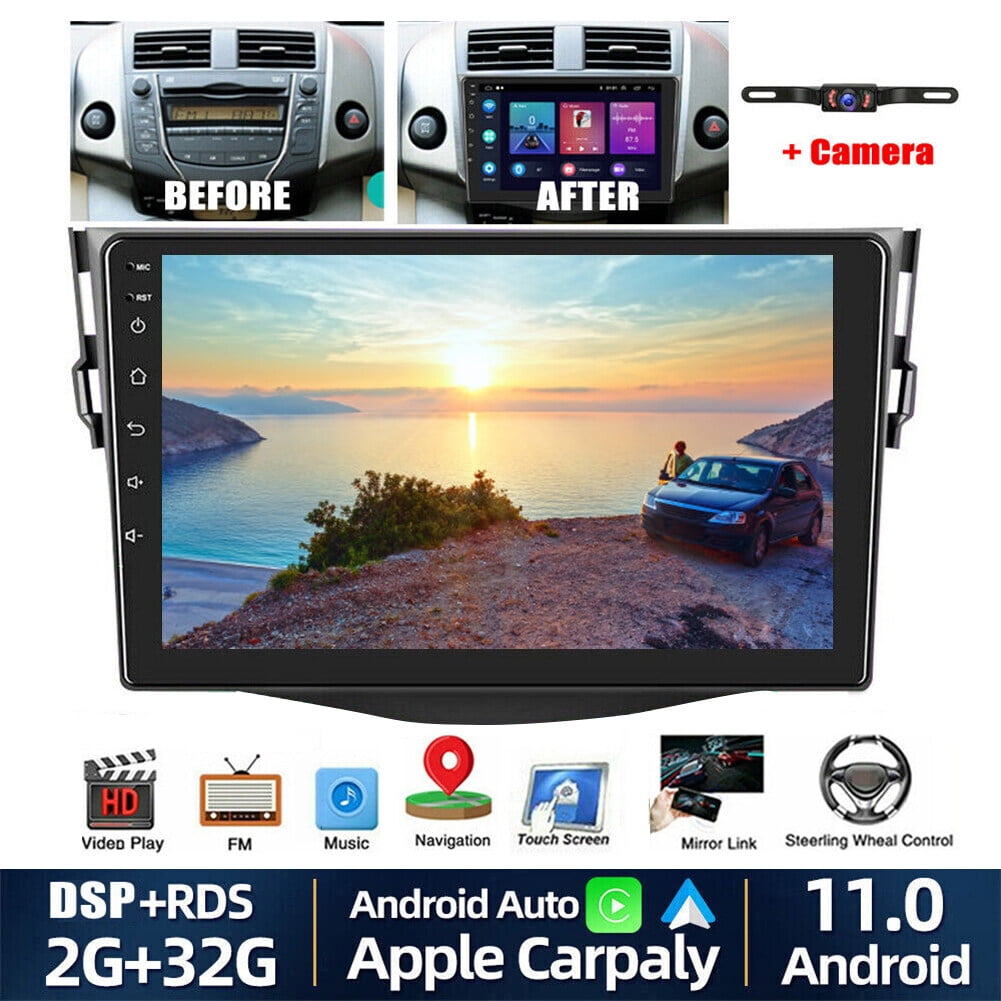 LICHENGTAI Android 11 Car Stereo Fit for Toyota RAV4 2007 2008 2009 ...