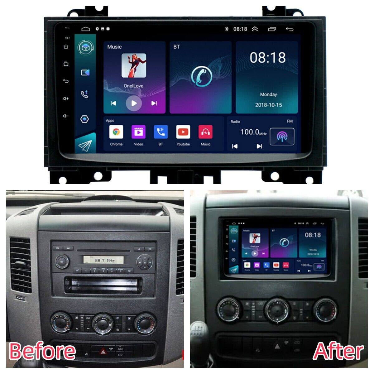 LICHENGTAI Android 12 Car Stereo Radio Fit for Mercedes Benz Sprinter ...