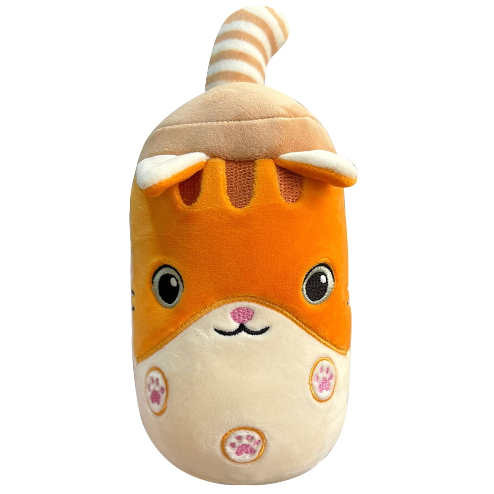 LICHENGTAI Bubble Tea Plush Toy Cute Animal Stuffed Toy Soft Hugging ...