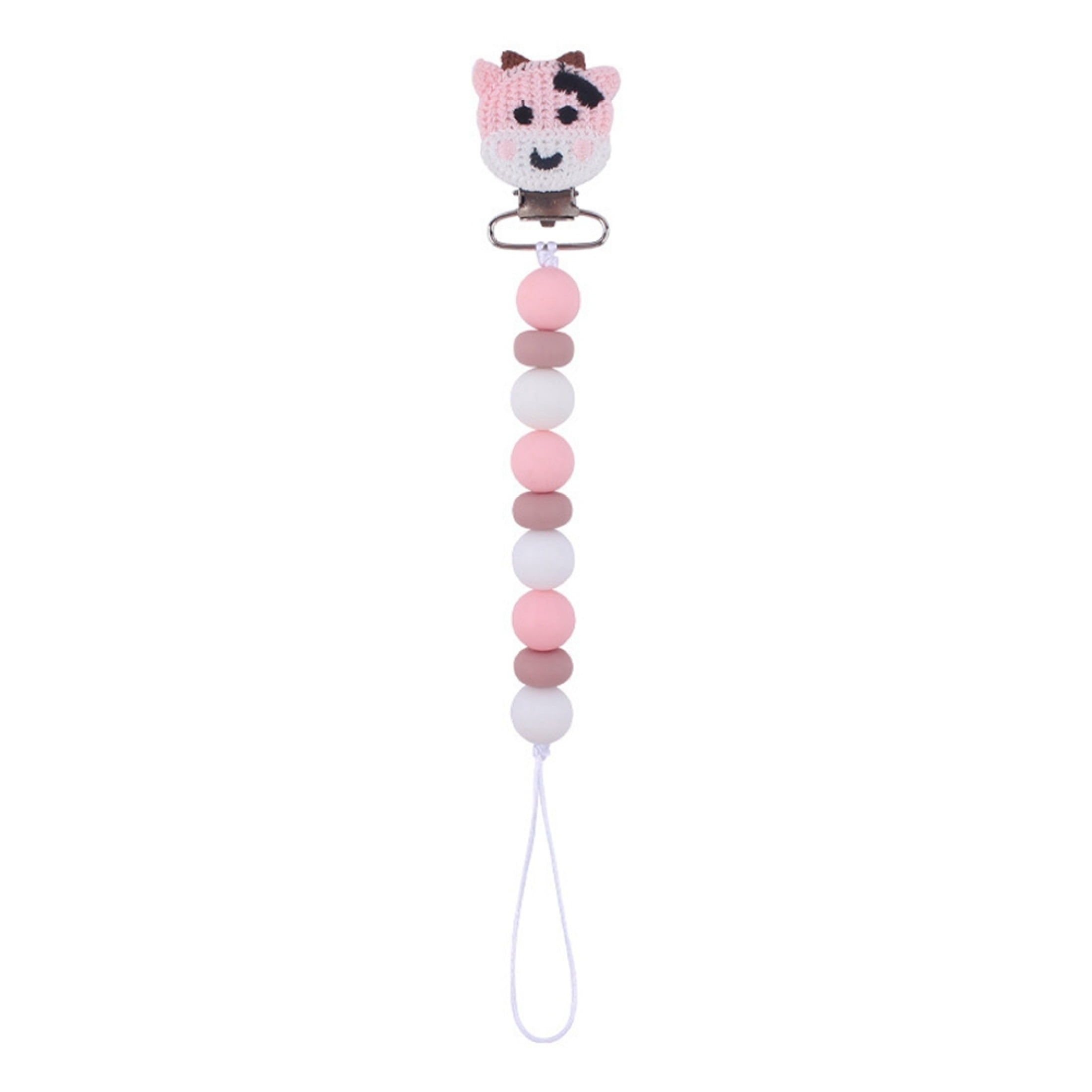 LICHENGTAI Cartoon Animal Pacifier Chain Cute Pacifier Chain for Baby ...