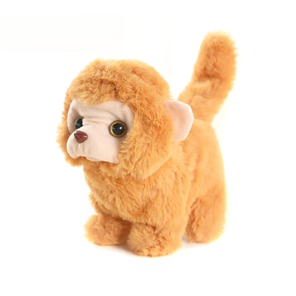 LICHENGTAI Electric Monkey Toy Make Sounds Monkey Plush Toy Walking ...