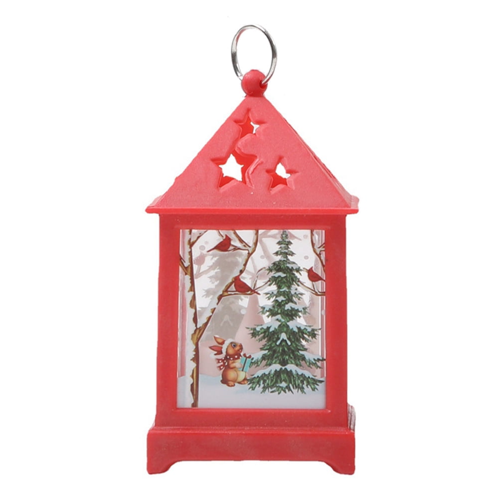 LICHENGTAI LED Christmas Mantel Lights Desktop Night Light Statue ...