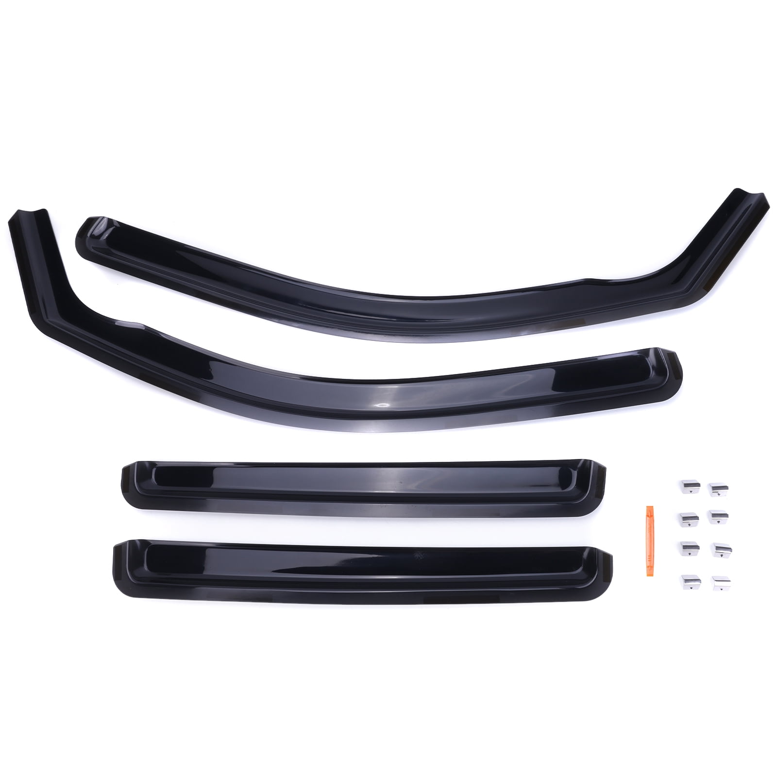LICHENGTAI Window Rain Guards for Ford Maverick 2022-2025 Polycarbonate ...