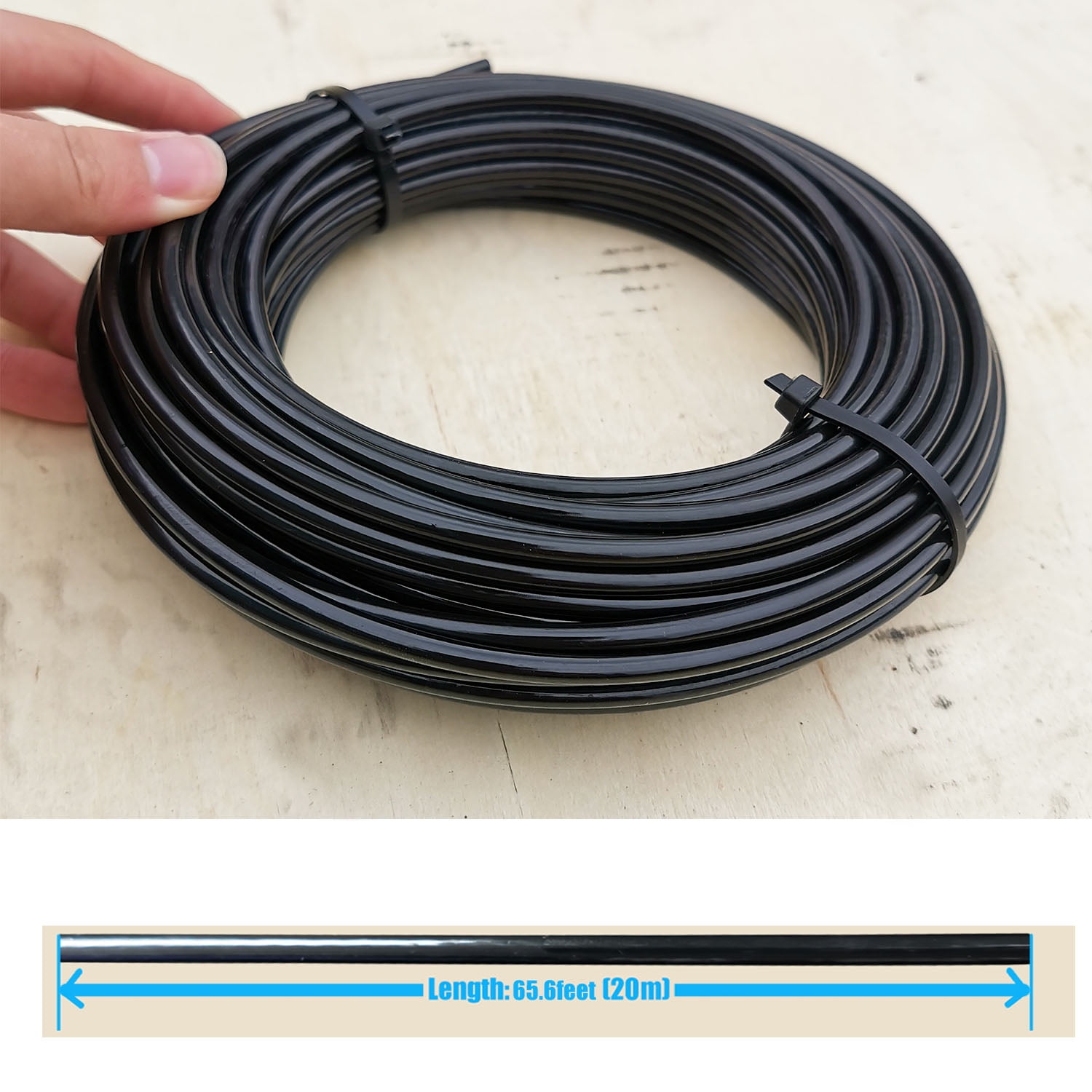 LIDNGLN TPU Coated Weight Lift Pulley System DIY Gym Replacement Cable ...